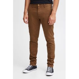 Blend Herren Chinohose "BHNatan"coffee lique&uacute;r, Gr. 34, unifarben, Web, 98% Baumwolle, 2% Elasthan, Hosen, Chinohose Slim Fit mit G&uuml;rtelschlaufen