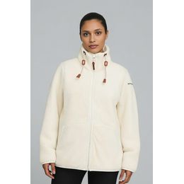 Icepeak Damen Fleecejacke "Icepeak COLONY", wei&szlig;, Gr. M, Obermaterial: 100% Polyester, Jacken, sportlicher Stil, f&uuml;r vielseitige Aktivit&auml;ten, mit
