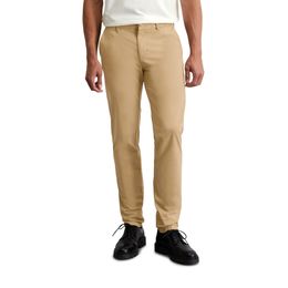 Marc O'Polo MARC O'POLO Herren Chinohose "aus Bio-Baumwolle-Mix", beige, Gr. 32, unifarben, Obermaterial: 97% Baumwolle, 3% Elasthan, Hosen