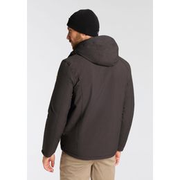 Killtec Herren Outdoorjacke "KOW 4 MN JCKT"dunkelanthra, Gr. XL, Web, Obermaterial: 100% Polyester. Futter: 100% Polyester. Wattierung: 100%