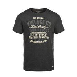 Blend Herren Rundhalsshirt "Rundhalsshirt BHVadim", grau, Gr. S, Obermaterial: 100% Baumwolle CO., Shirts