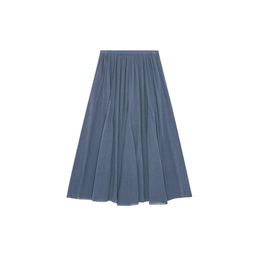 Damen Midirock "moshi moshi mind Skirt willa"sea blau, Gr. M, MOSHI MOSHI MIND, Obermaterial: 100% Baumwolle, R&ouml;cke