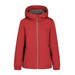Icepeak Jungen Softshelljacke "KLINE JR"cranberry, Gr. 176, Obermaterial: 100% Polyester, Jacken, wasserabweisendes Obermaterial, mit 8000