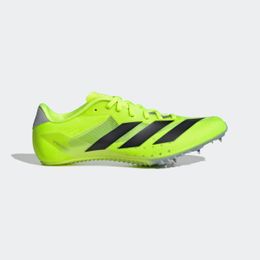 Damen Laufschuh "Sprintstar", adidas Performance, Gr. 45, gr&uuml;n, Synthetik, Textil, Schuhe, Leichtathletik-Schuh