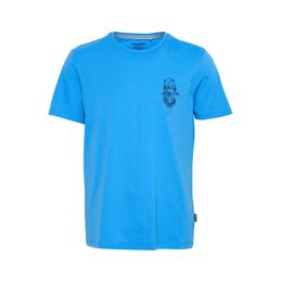 Blend Herren Rundhalsshirt "Rundhalsshirt BHJackson", blau, Gr. L, Obermaterial: 100% Baumwolle CO., Shirts