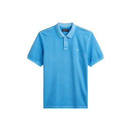 Marc O'Polo MARC O'POLO Herren Poloshirt "Poloshirt Poloshirt Shortsleeve 1er Pack", blau, Gr. L, Obermaterial: 100% Baumwolle CO., Shirts