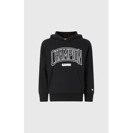 Champion Jungen Kapuzensweatshirt "COLLEGE Terry Hoodie Large Logo"nbk, Gr. XXL, Obermaterial: 82% Baumwolle, 18% Polyester, Sweatshirts, f&uuml;r Kinder,