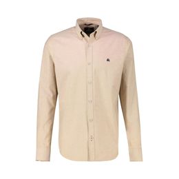 Lerros Herren Langarmhemd "Oxfordhemd in &Uuml;bergr&ouml;ssen"light coffee, Gr. 5XL, 98% Baumwolle, 2% Elasthan, Hemden