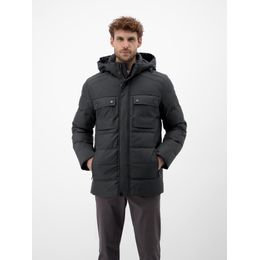 Lerros Herren Outdoorjacke "Herren Fieldjacket in Woll-Optik"schwarz, Gr. XL, 100% Polyester, Jacken