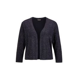 GOLDNER Damen Strickjacke "Wunderbar leichter Strick-Bolero", schwarz, Gr. 40, Obermaterial: 84% Viskose CV. 16% metallisierte Fasern MTF.,