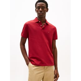 Tommy Hilfiger Herren Poloshirt "1985 REGULAR POLO", rot, Gr. XXL, Piqu&eacute;, Obermaterial: 96% Baumwolle, 4% Elasthan, Shirts, aus Piqu&eacute;
