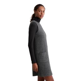 Marc O'Polo MARC O'POLO Damen Minikleid "aus Boiled Wool"rocky grau melange, Gr. 46, unifarben, Obermaterial: 60% Viskose, 40% Schurwolle. Futter: 95% Polyester,