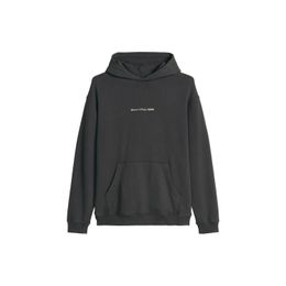 Marc O'Polo Herren Sweatshirt "Sweatshirt Hoodie, LSL Print, Relaxed Fit 1er Pack", grau, Gr. S, MARC O'POLO DENIM, Obermaterial: 100% Baumwolle CO., Sweatshirts