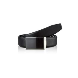 Lerros Herren Lederg&uuml;rtel "Citybelt *Elegance*", schwarz, Gr. 90, Kunstfaser, G&uuml;rtel