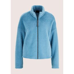 Madeleine Mode MADELEINE Damen Kurzjacke "Jacke Trendige Kurzjacke mit Stehkragen", blau, Modern, Gr. 34, Obermaterial: 55% Polyester PES. 45% Polyamid PA., Jacken,