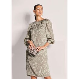 Madeleine Mode MADELEINE Damen Sommerkleid "Kleid Modernes Crash-Kleid mit Two-Tone-Effekt", wei&szlig;, Modern, Gr. 36, Obermaterial: 100% Polyester PES., Kleider, Kleid