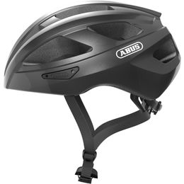Abus Rennradhelm "MACATOR", S Kopfumfang: 51cm - 55cm, grau, Helme