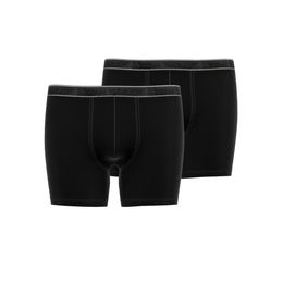 Tom Tailor Herren Lange Unterhose "Vancouver", Gr. 4, schwarz, Single Jersey, Obermaterial: 48% Baumwolle, 48% Modal, 4% Elasthan, unifarben,