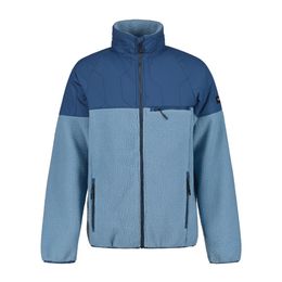 Icepeak Herren Fleecejacke "MANTON", blau, Gr. M, Obermaterial: 100% Polyester, Jacken, mit Rei&szlig;verschlusstaschen, f&uuml;r Erwachsene, aus Polyester