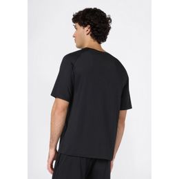 Champion Herren Trainingsshirt "PERFORMANCE Light Stretch Lycra T-Shirt", schwarz, Gr. M, Obermaterial: 92% Polyester, 8% Elasthan, Shirts, kurze