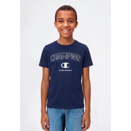 Champion Jungen T-Shirt "Graphic T-Shirt"nava, Gr. XL, Obermaterial: 100% Baumwolle, Shirts, f&uuml;r Kinder, sportlicher Stil, Kurzarm, Rundhalsausschnitt
