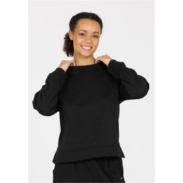 ENDURANCE ATHLECIA ATHLECIA Damen Sweatshirt "Ruthie"schwarz, Gr. 40, unifarben, 65% Polyester, 35% Baumwolle, Sweatshirts, Aus weichem Material