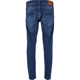 2Y Premium Herren Bequeme Jeans "2Y Premium Herren 2Y Tapered Fit Jeans"blau, Gr. 32, unifarben, 97% Baumwolle, 3% Elasthan, Jeans
