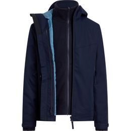 McKINLEY M&auml;dchen Outdoorjacke "Funktions-Jacke Justin 3:1 III G", blau, Gr. 164, Obermaterial: 100% Polyester. Innenjacke: 100% Polyester, Jacken,