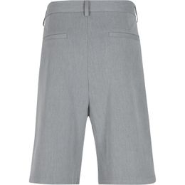 2Y STUDIOS Herren Chinoshorts "2Y Studios Renzo Loose Smart Shorts"grau, Gr. 34, unifarben, 65% Polyester, 32% Baumwolle, 3% Elasthan, Hosen