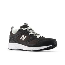 New Balance Damen Sneaker "408", Gr. 40, schwarz-wei&szlig;, Synthetik, Textil, Schuhe, inspiriert vom Design des New Balance 530 und 740