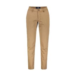 Lerros Herren 5-Pocket-Hose "Basic Chino in Strukturqualit&auml;t, SLIM FIT", beige, Gr. 33, 80% Baumwolle, 17% Lyocell, 3% Elasthan, Hosen, Chino im