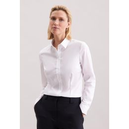 Seidensticker Damen Hemdbluse "Schwarze Rose", wei&szlig;, Gr. 44, unifarben, 100% Baumwolle, Blusen, 1/1 Kragen Uni