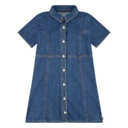 LEVI'S KIDS M&auml;dchen Jeanskleidrichards, Gr. 16, Denim/Jeans, Obermaterial: 100% Baumwolle, Kleider, mit Knopfleiste