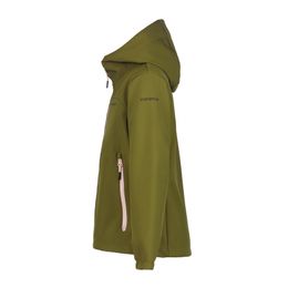 Icepeak Jungen Softshelljacke "Icepeak KOBRYN JR", gr&uuml;n, Gr. 128, Softshell, Obermaterial: 95% Polyester, 5% Elasthan, Jacken, mit Kapuze, gerader