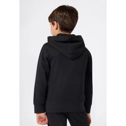 Champion Jungen Kapuzensweatshirt "ICONS CONTRAST Terry Hoodie", schwarz, Gr. XXL, Obermaterial: 54% Baumwolle, 46% Polyester, Sweatshirts, mit