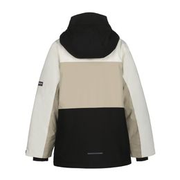 Icepeak Jungen Skijacke "Icepeak LAMAR JR", schwarz-wei&szlig;, Gr. 128, Obermaterial: 100% Polyester. Futter: 100% Polyester. Wattierung: 100% Polyester,