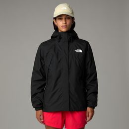 The North Face Damen Regenjacke "W ANTORA RAIN JACKET", schwarz, Gr. S, Obermaterial: 100% Polyester, Jacken, wasserdichtes DryVent -Au&szlig;enmaterial,