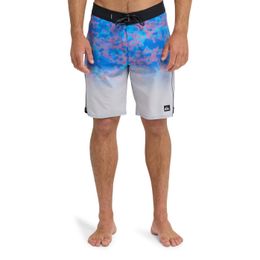Quiksilver Herren Boardshorts "Highline Printed 20""nebulas blau fade reflection, Gr. 30, Obermaterial: 51% Polyester, 37% Polyester, 12% Elasthan.,