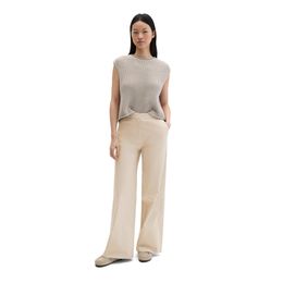 Marc O'Polo MARC O'POLO Damen Chinohose "aus Clean Cotton Twill"linen beige, Gr. 42, unifarben, Twill, Obermaterial: 97% Baumwolle, 3% Elasthan, Hosen