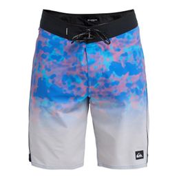 Quiksilver Herren Boardshorts "Highline Printed 20""nebulas blau fade reflection, Gr. 30, Obermaterial: 51% Microfaser, 37% Microfaser, 12%