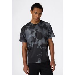 Trainingsshirt Champion "PERFORMANCE Light Stretch Lycra T-shirt", Herren, Gr. M, nbk, allover, Obermaterial: 92% Polyester, 8% Elasthan, Shirts, f&uuml;r sportliche Aktivit&auml;ten, sportlicher Stil, atmungsaktiv