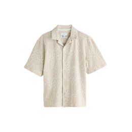 next Button Up Shirt male size 4XL Beige / Ecru