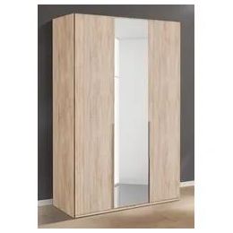 Kleiderschrank wimex "New York", braun (struktureichefarben hell), B:135cm H:208cm T:58cm, Schr&auml;nke, Kleiderschrank