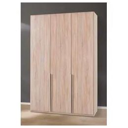 Kleiderschrank wimex "New York", braun (struktureichefarben hell), B:135cm H:208cm T:58cm, Schr&auml;nke, Kleiderschrank, in vielen Breiten, 208 oder 236cm hoch