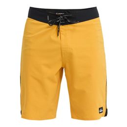 Quiksilver Herren Boardshorts "Highline 20"mineral gelb, Gr. 34, Obermaterial: 51% Microfaser, 37% Microfaser, 12% Elasthan;, Hosen