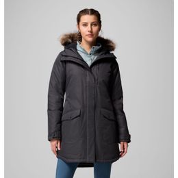 Columbia Damen Parka "SUTTLE MOUNTAIN LONG INSULATED JACKET", schwarz, Gr. L, Obermaterial: 100% Polyester. Wattierung: 100% Polyester, Jacken,