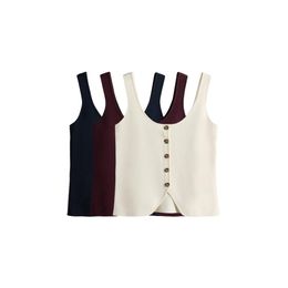 The Set Top Damen Gr&ouml;&szlig;e XL beige / bordeaux / schwarz