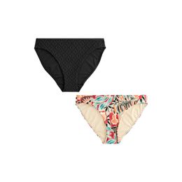 next Bikinihose Damen Gr&ouml;&szlig;e M aqua / koralle / rot / schwarz