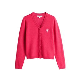 next Strickjacke Damen Gr&ouml;&szlig;e XXL/XXXL pink / wei&szlig;