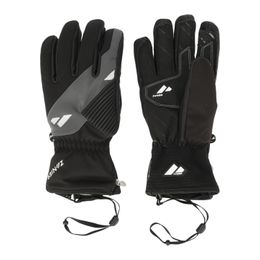 Zanier Herren Skihandschuhe "Gerlos GTX", schwarz, Gr. 9, 50% Polyester, 50% Leder, Handschuhe, im w&auml;rmeisolierenden Design mit Fleeceauskleidung